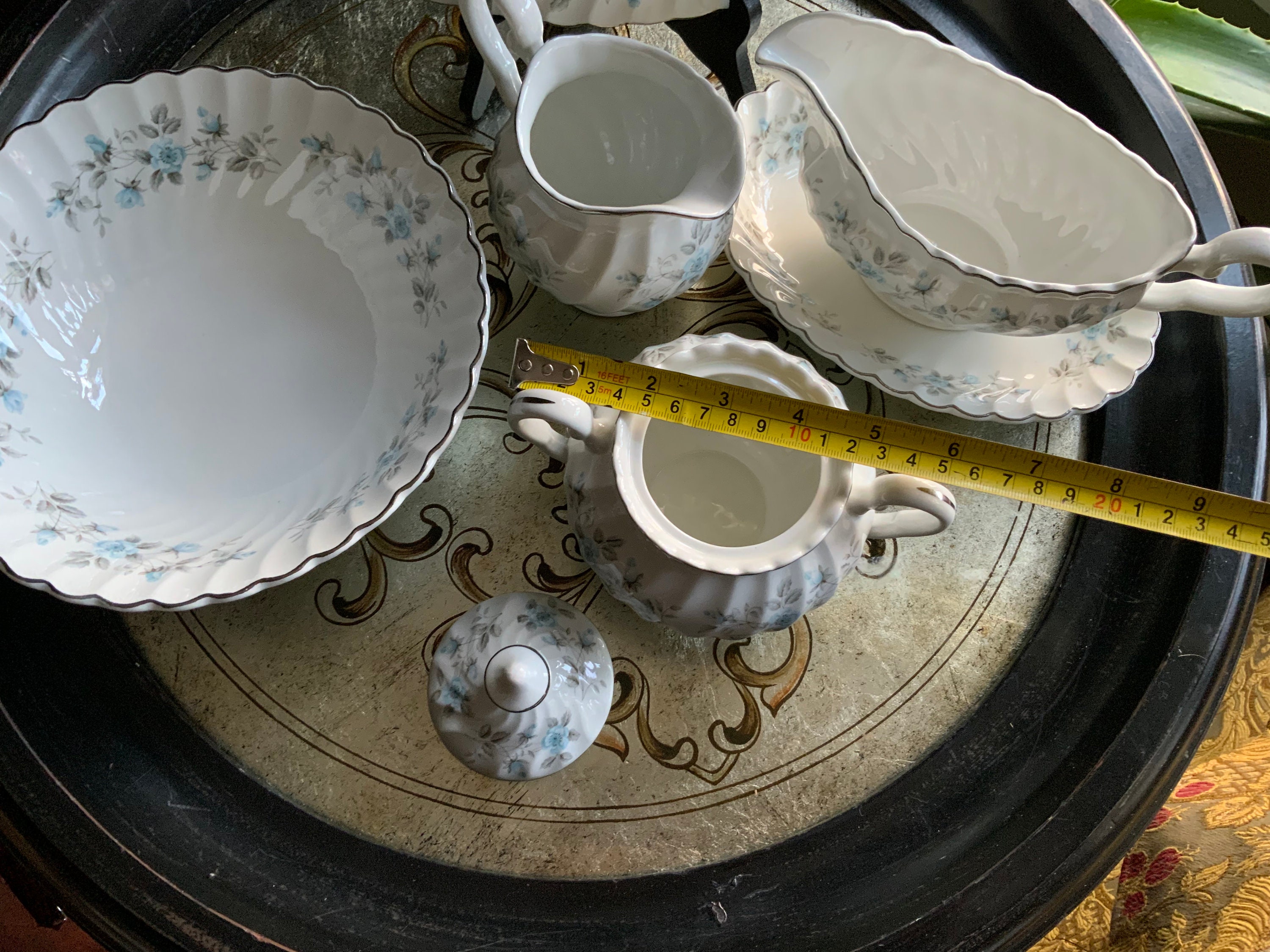 Hard to Find Johnson Bros Snow White Regency Serving Set ~ Serving ...