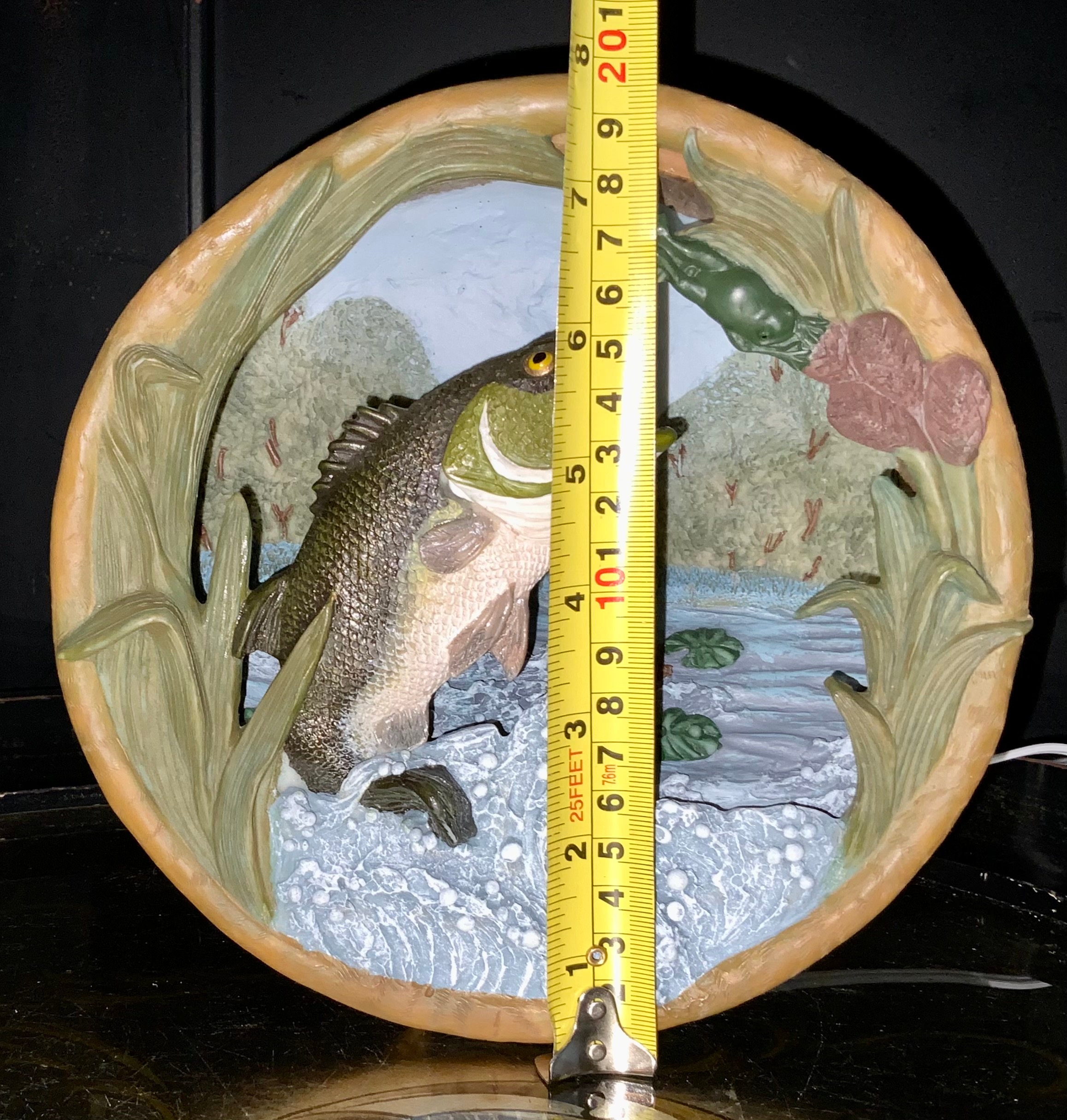 Awesome 1990s Fish Lamp Bass Trout the Perfect Gift for - Etsy