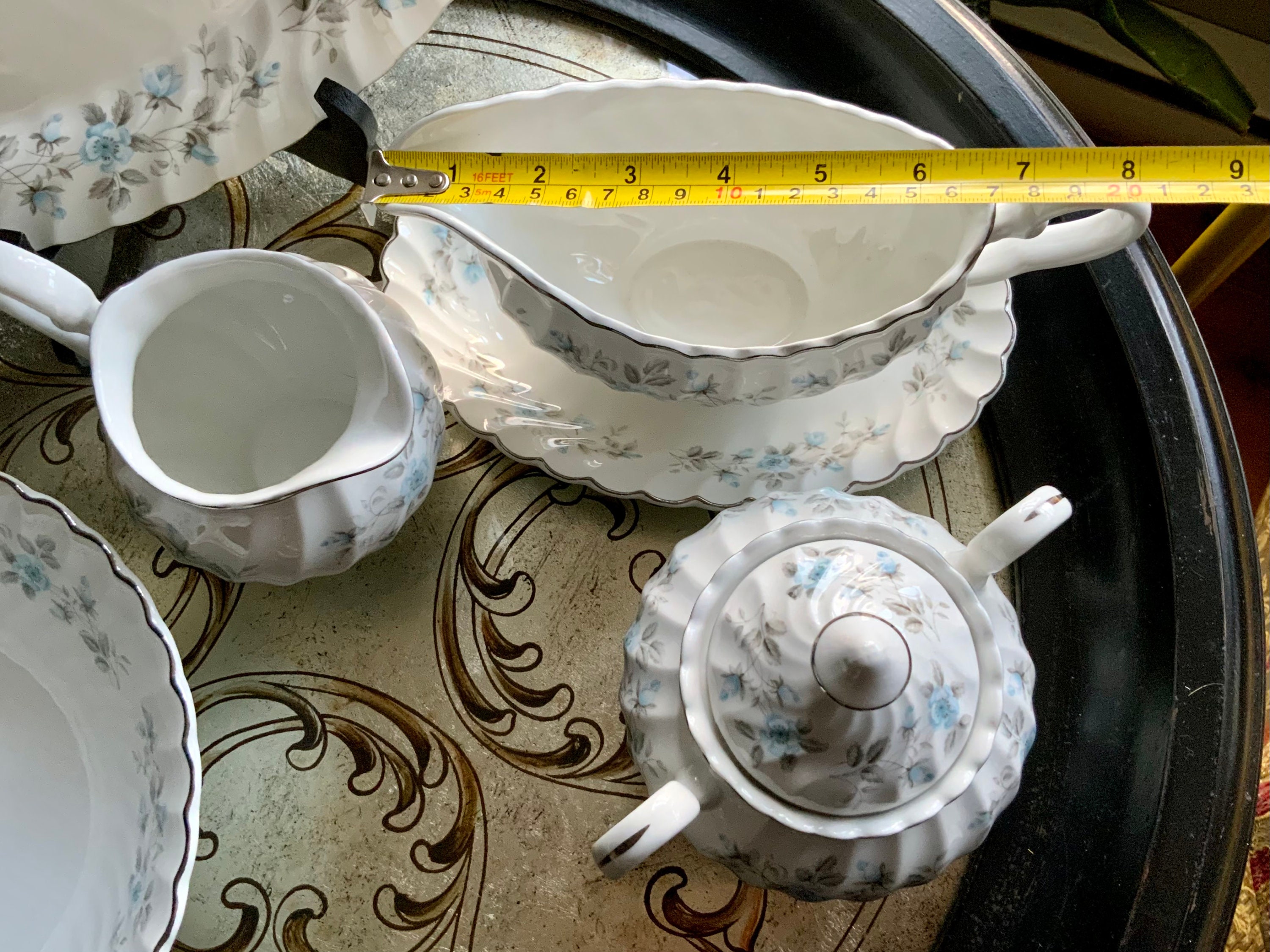 Hard to Find Johnson Bros Snow White Regency Serving Set ~ Serving ...
