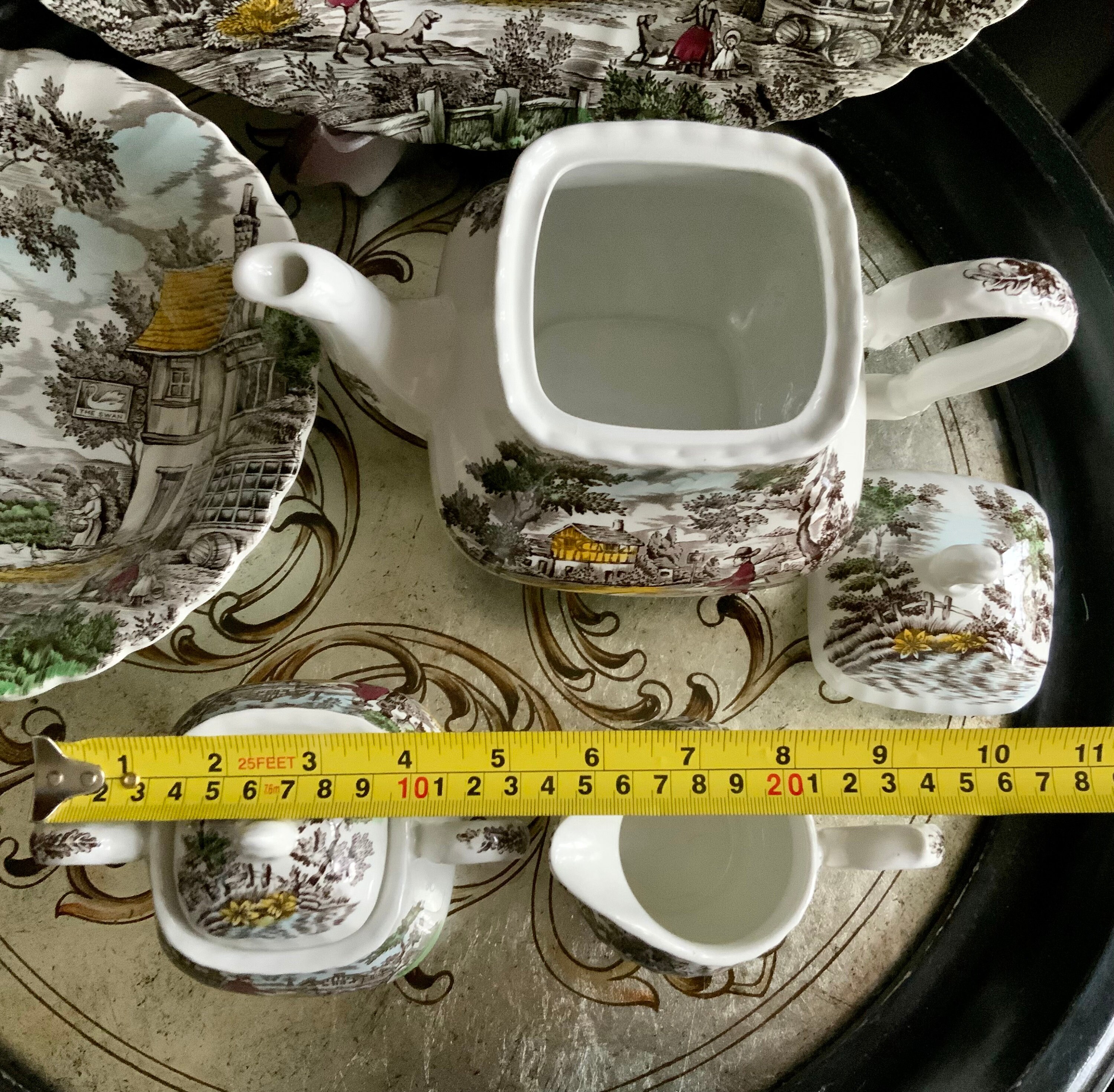 Distinguished 7 Pc Myott the Hunter Serving Set Includes - Etsy