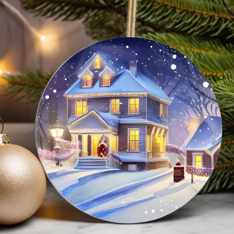 Victorian Snow House - Etsy