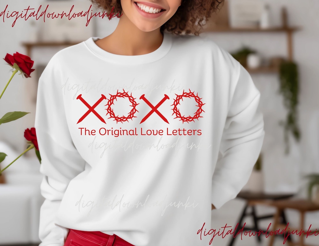 XOXO the Original Love Letters PNG SVG Instant Sublimation Download ...