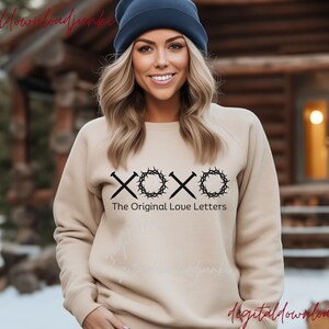 The Original Love Letters XOXO PNG SVG Instant Sublimation Download ...