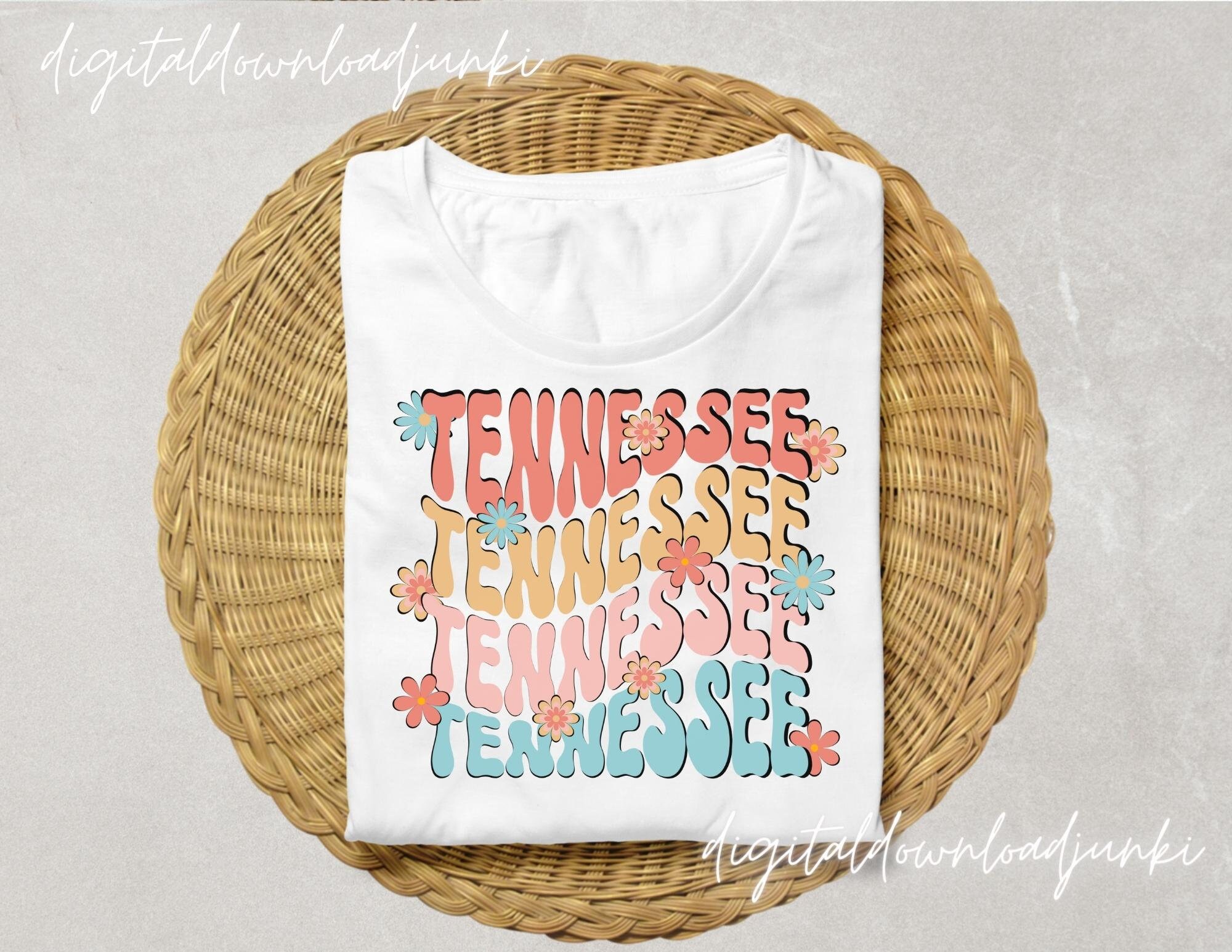 Retro Tennessee Sublimation PNG Instant Download Tennessee Digital ...