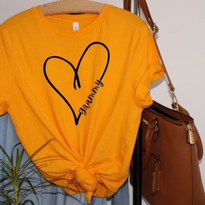 Grammy Name in Heart, Instant PNG Sublimation Download, Mother's Day ...