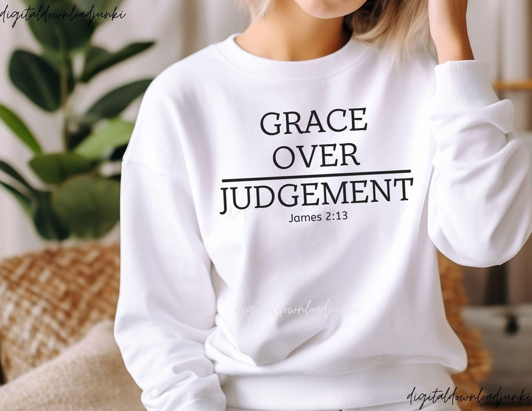Grace Over Judgement PNG SVG Instant Sublimation Download T-shirt ...