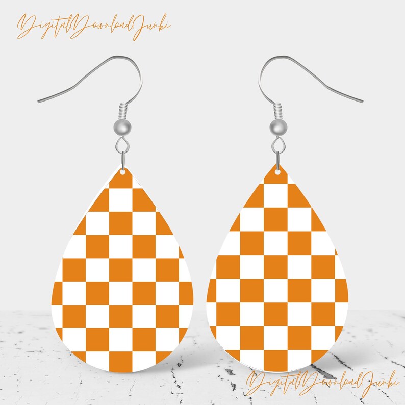 Tennessee Vols Checkerboard PNG Sublimation Instant Download - Etsy