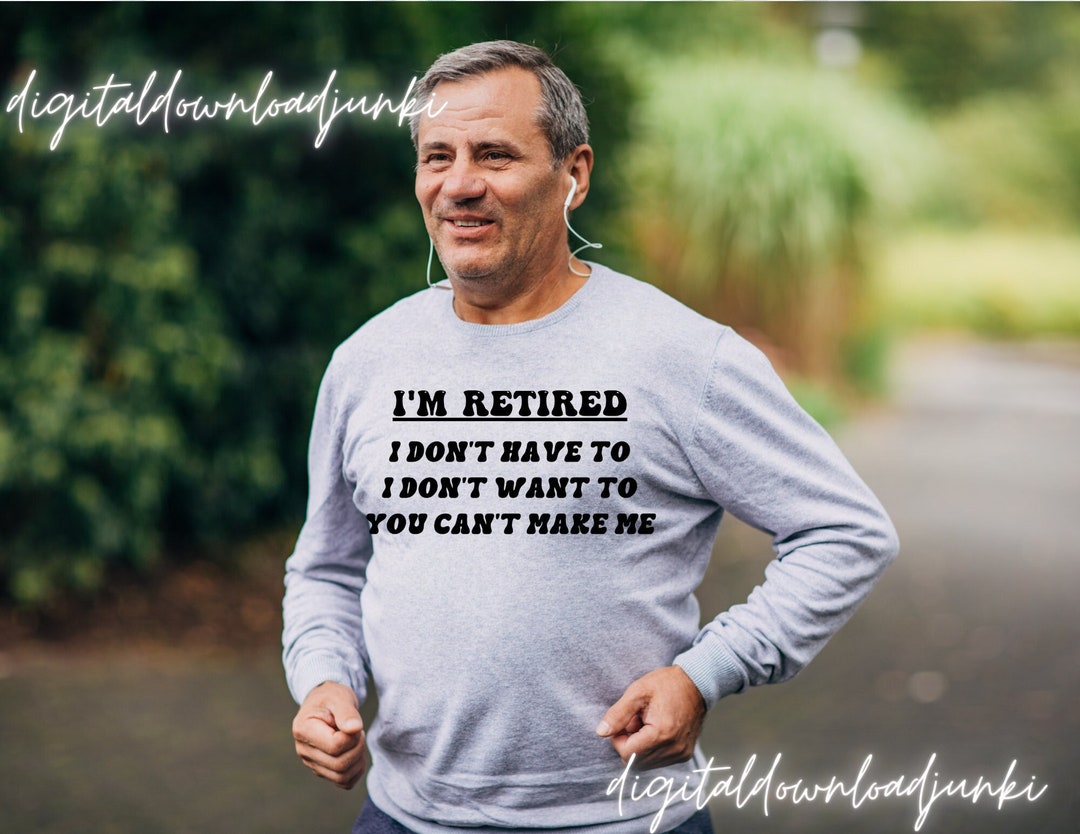 Retirement PNG SVG Sublimation Design Instant Download, Retiree Gift ...