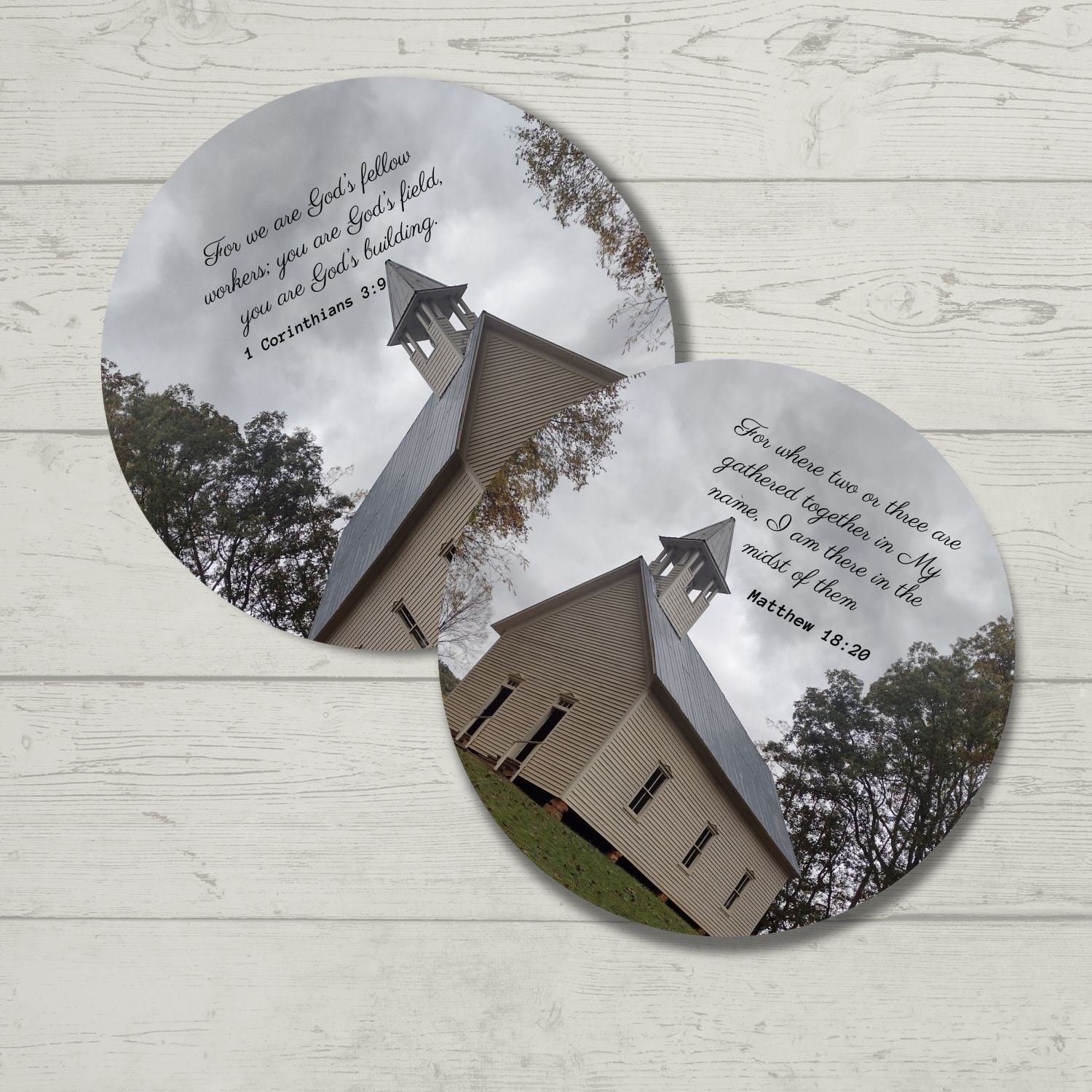 Old Church Coaster Bundle PNG Sublimation Instant Digital Download Set ...