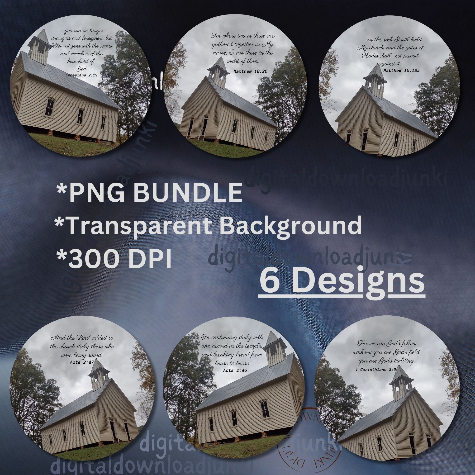 Old Church Coaster Bundle PNG Sublimation Instant Digital - Etsy