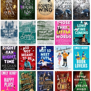 Custom Book Cover Stickers for Book Journals & Reading Logs - Etsy