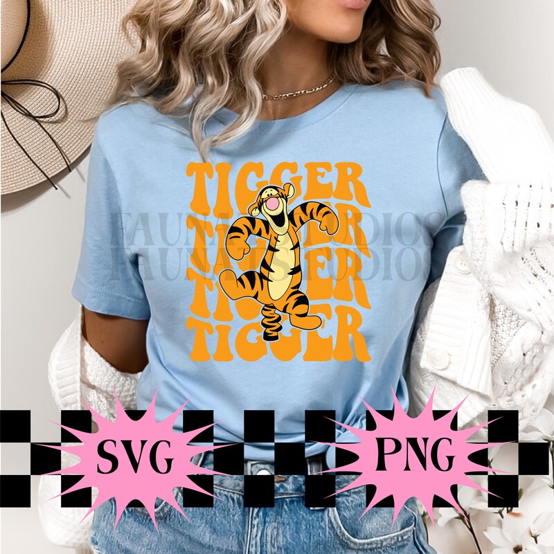 Tigger Svg - Etsy