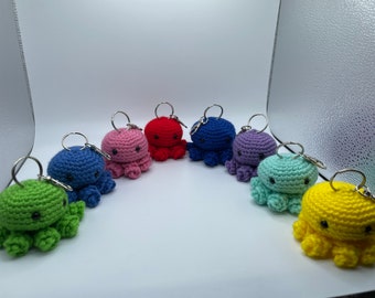 Crochet Pattern Octopus Keychain - Etsy