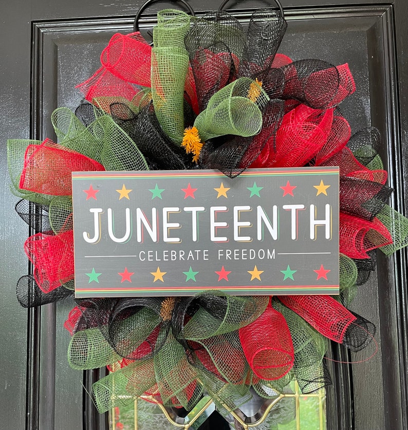Juneteenth Wreath - Etsy