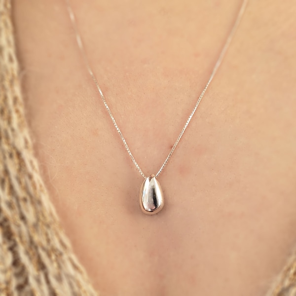 Tear Drop Necklace - Etsy