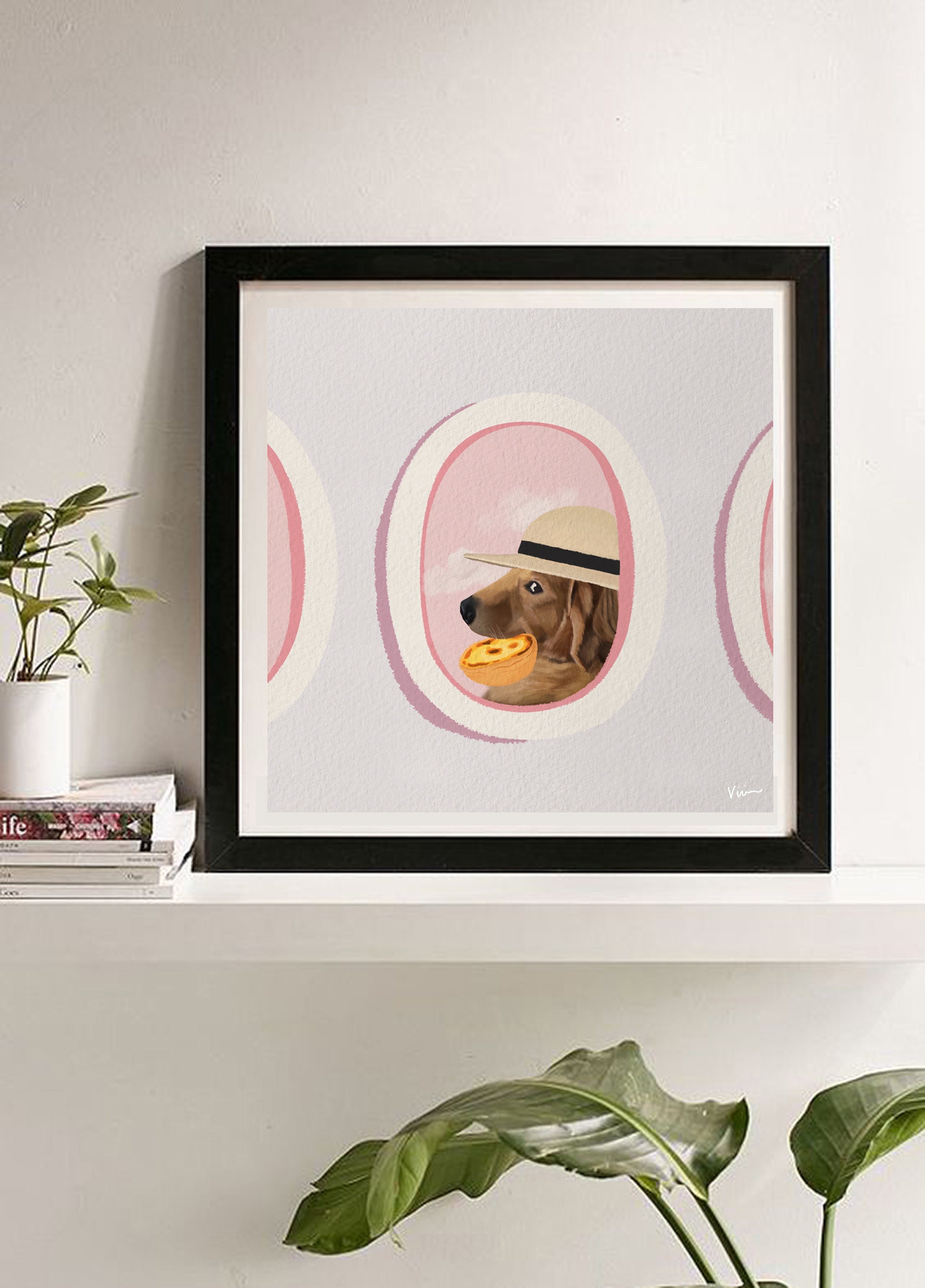 Pastel De Nata Art Print, Portugal Travel Poster, Airplane Window Art ...