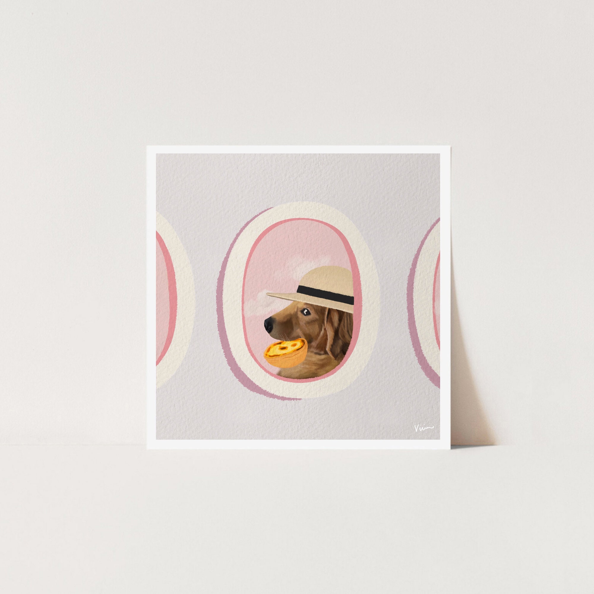 Pastel De Nata Art Print, Portugal Travel Poster, Airplane Window Art ...