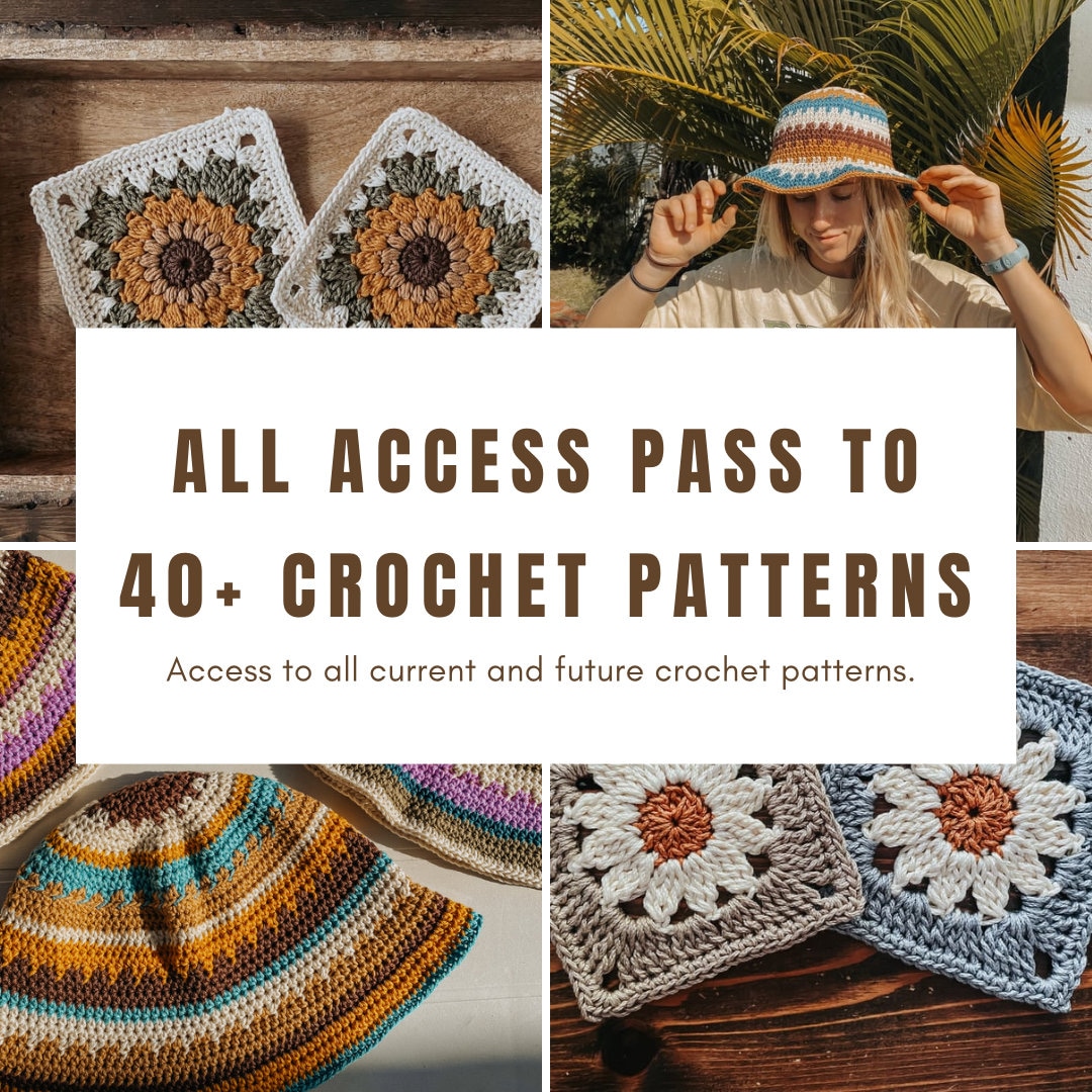 All-access Pass to All Crochet Patterns - Crochet Pattern Bundle 40 ...