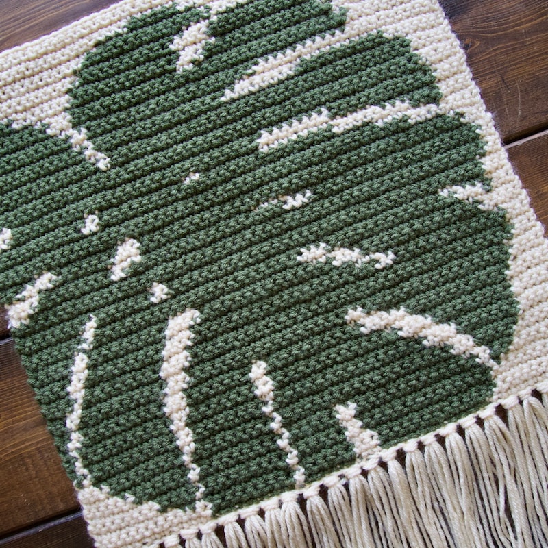 Crochet Monstera - Etsy