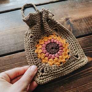 Mini Satchel Crochet Pattern - Drawstring Satchel Crochet Pattern ...