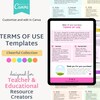 TPT Resource Product Mockup Computer | Canva Editable for Social Media ...