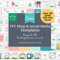 Teacher Instagram Templates Canva - Social Media Posts and Stories for ...
