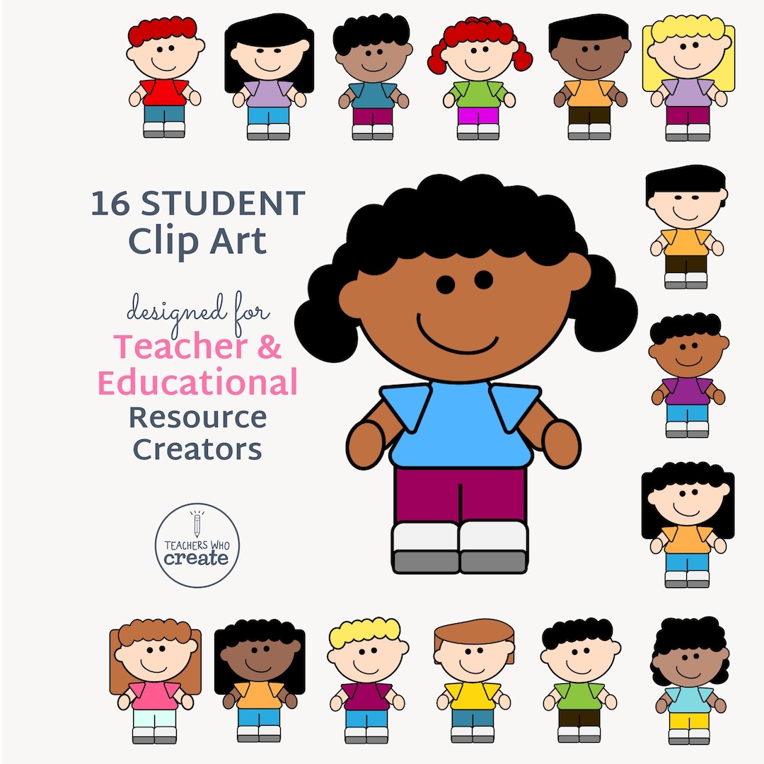 TPT Teacher Sellers Elements Clipart Kids Students Power Point Resource ...