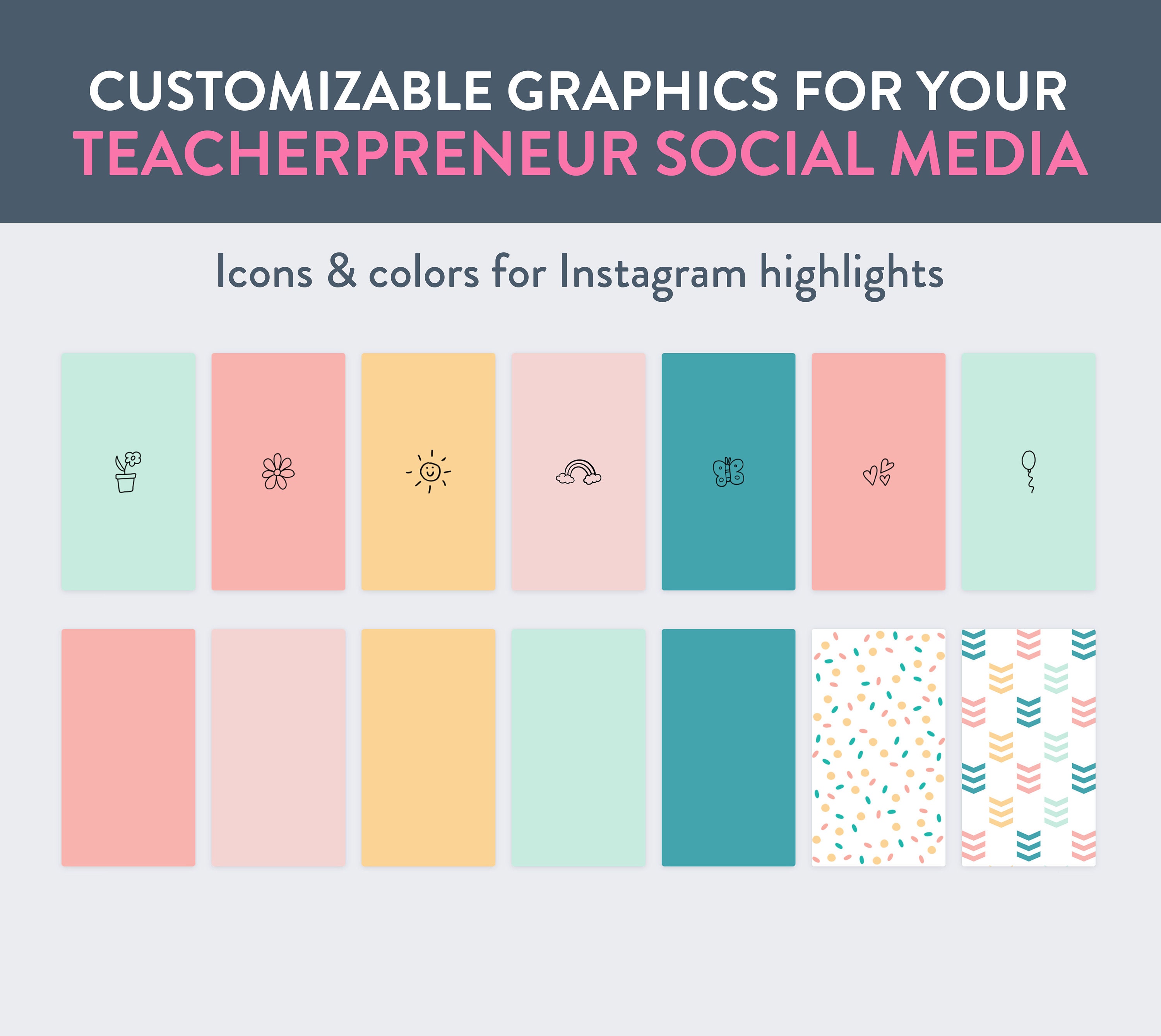 TPT Shop Instagram Social Media Engagement Post Graphic Canva Template ...