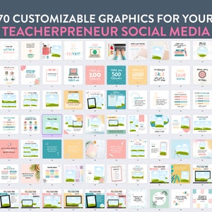 TPT Shop Instagram Social Media Engagement Post Graphic Canva Template ...