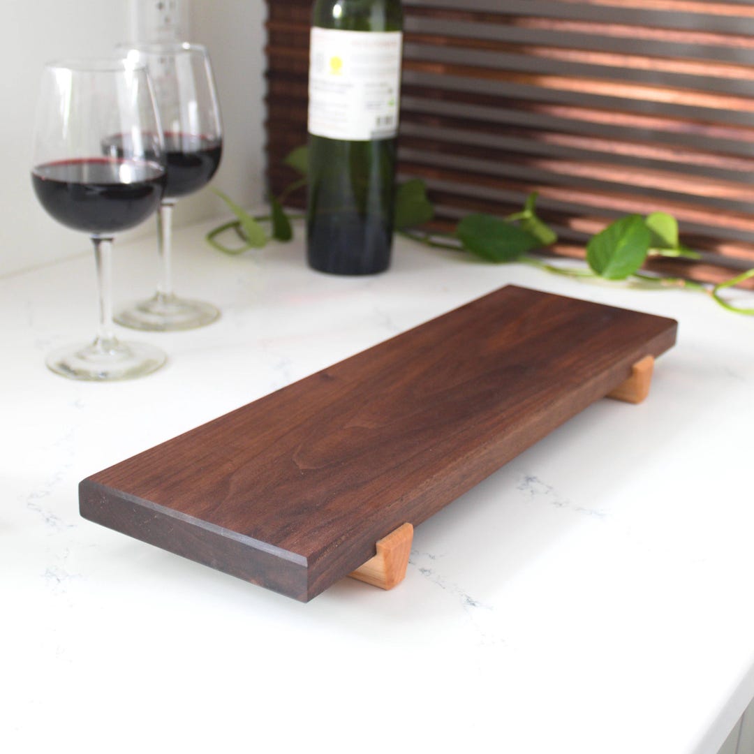 Cheese Board, Food Riser, Charcuterie Board, Food Safe Board, Serving ...