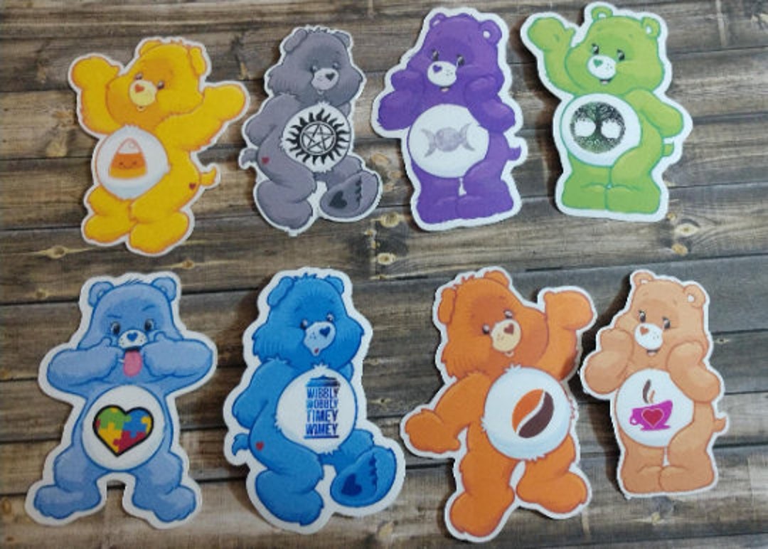 Alternative Care Bear Inspired Stickers Tree of Life Supernatural ...