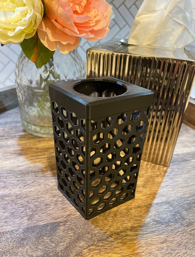 3D Printed Hexagon Pattern Soap Dispenser Sleeve for Bath and Body ...