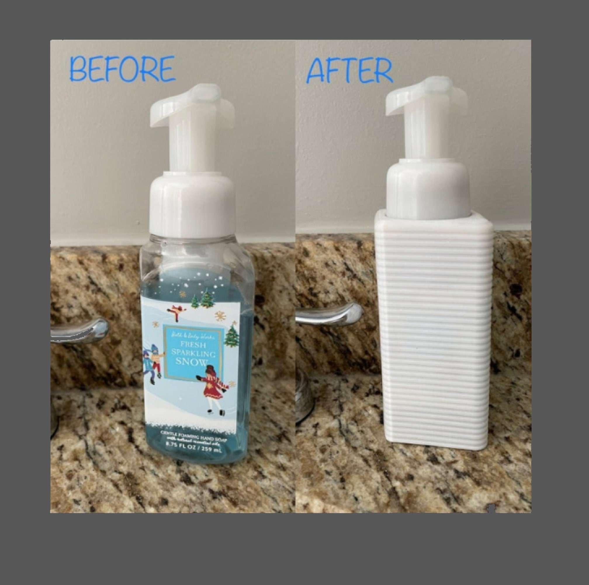 3D Printed Soap Dispenser Sleeve for Bath and Body Works Brand Foaming ...
