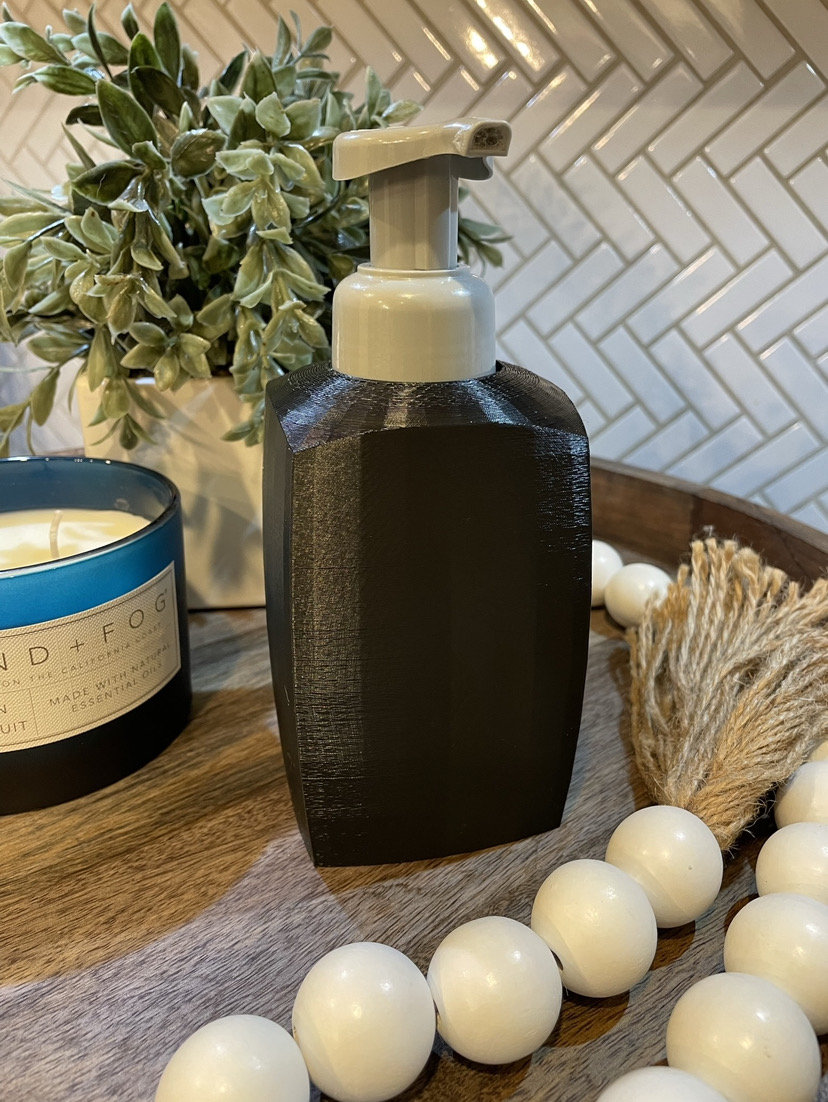 3D Printed Large Rounded Soap Dispenser Sleeve for Bath and Body Works ...