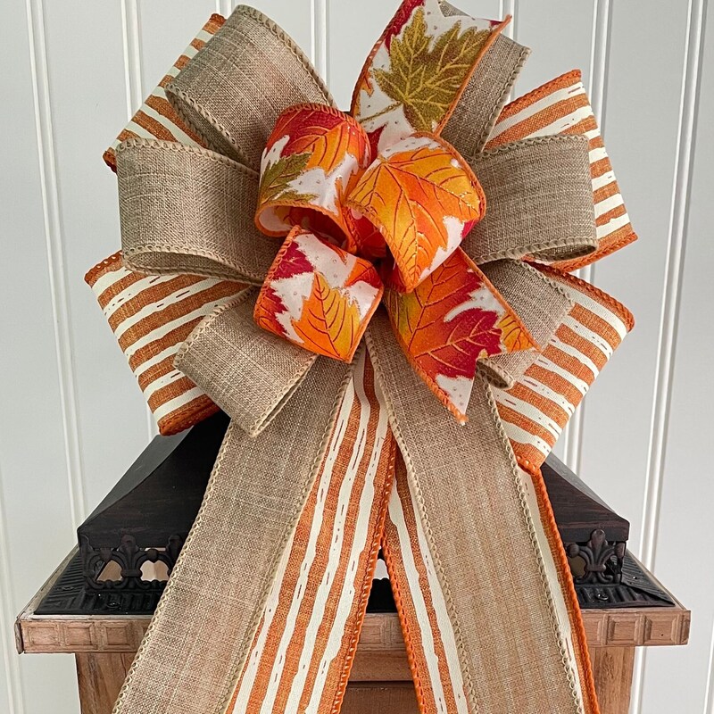 Thanksgiving Bow - Etsy