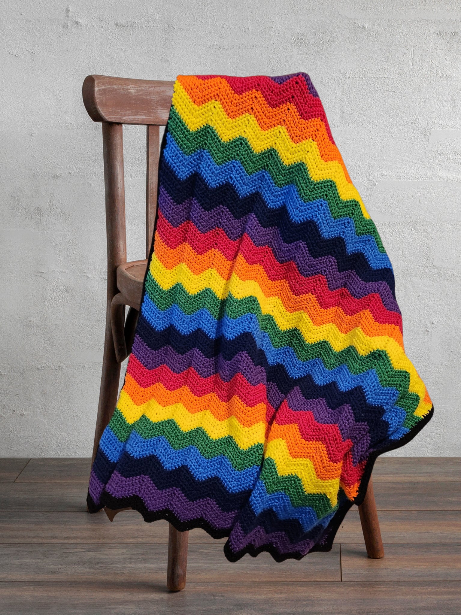 Rainbow Chevron Pride Blanket - Crochet Pattern - Etsy