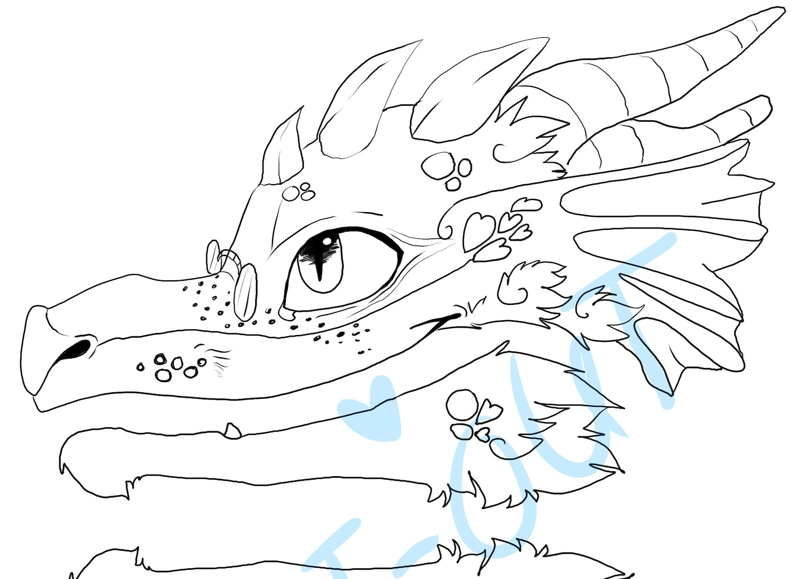 Customizable Color Your Own Printable Paper Dragon Puppet Template Base ...