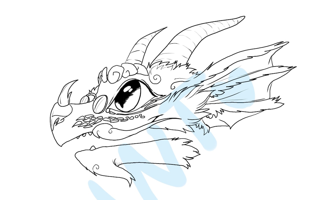 MINI Customizable Color Your Own Printable Paper Dragon Puppet Template ...