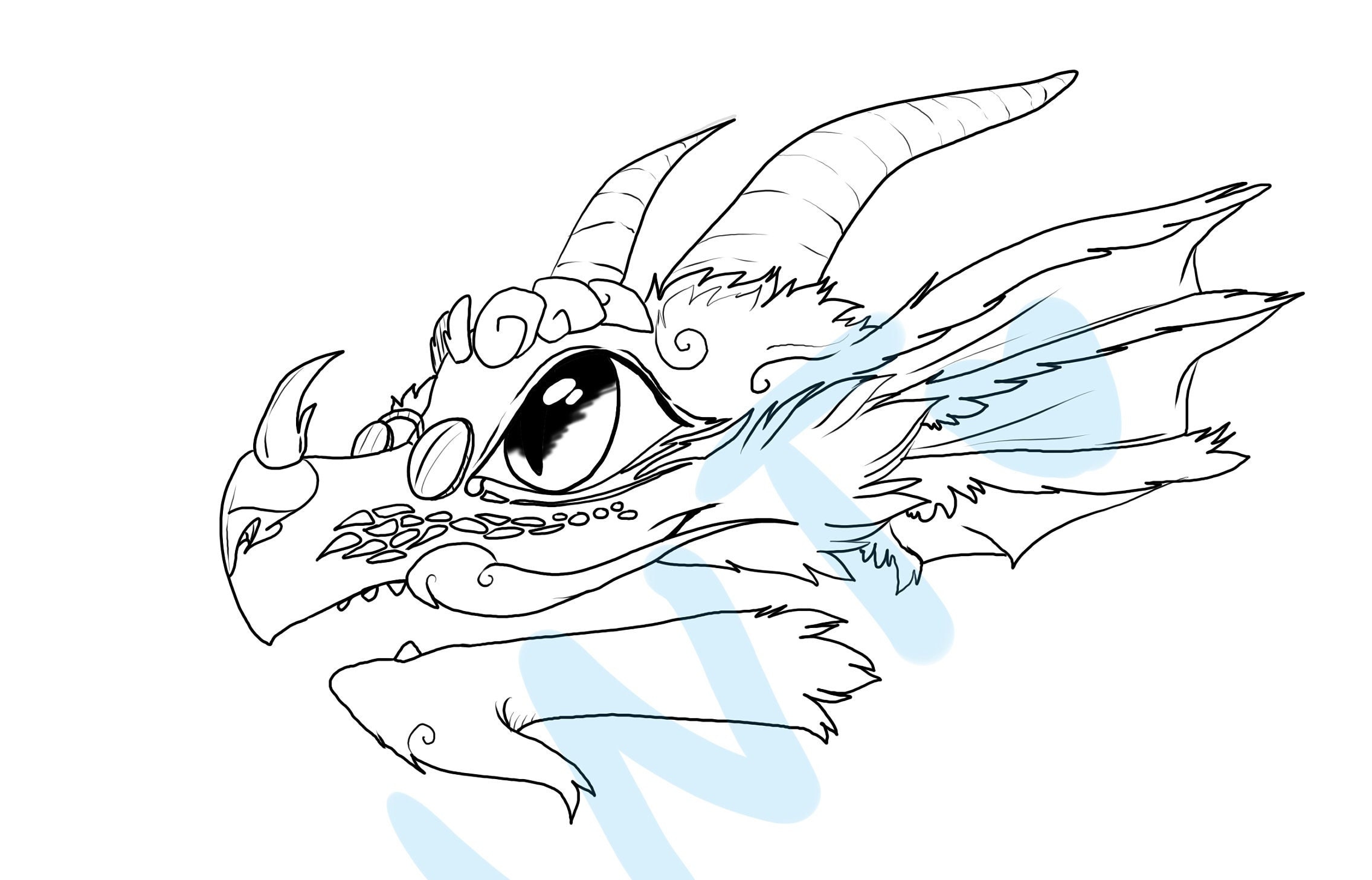 MINI Customizable Color Your Own Printable Paper Dragon Puppet Template ...