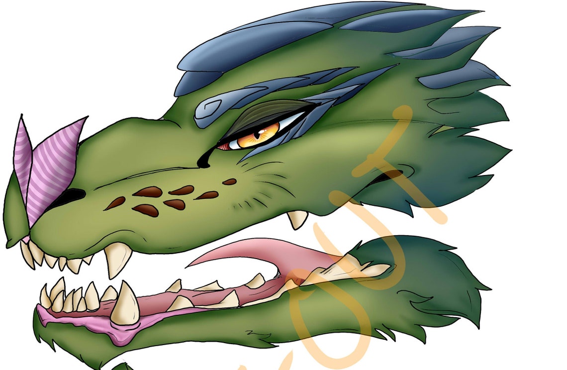 Printable Paper Dragon Puppet Template Base Pattern - Etsy Canada