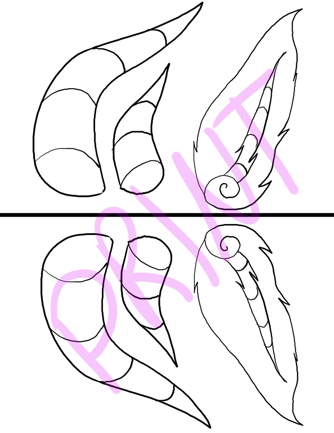 Customizable Color Your Own Printable Paper Dragon Puppet Template Base ...