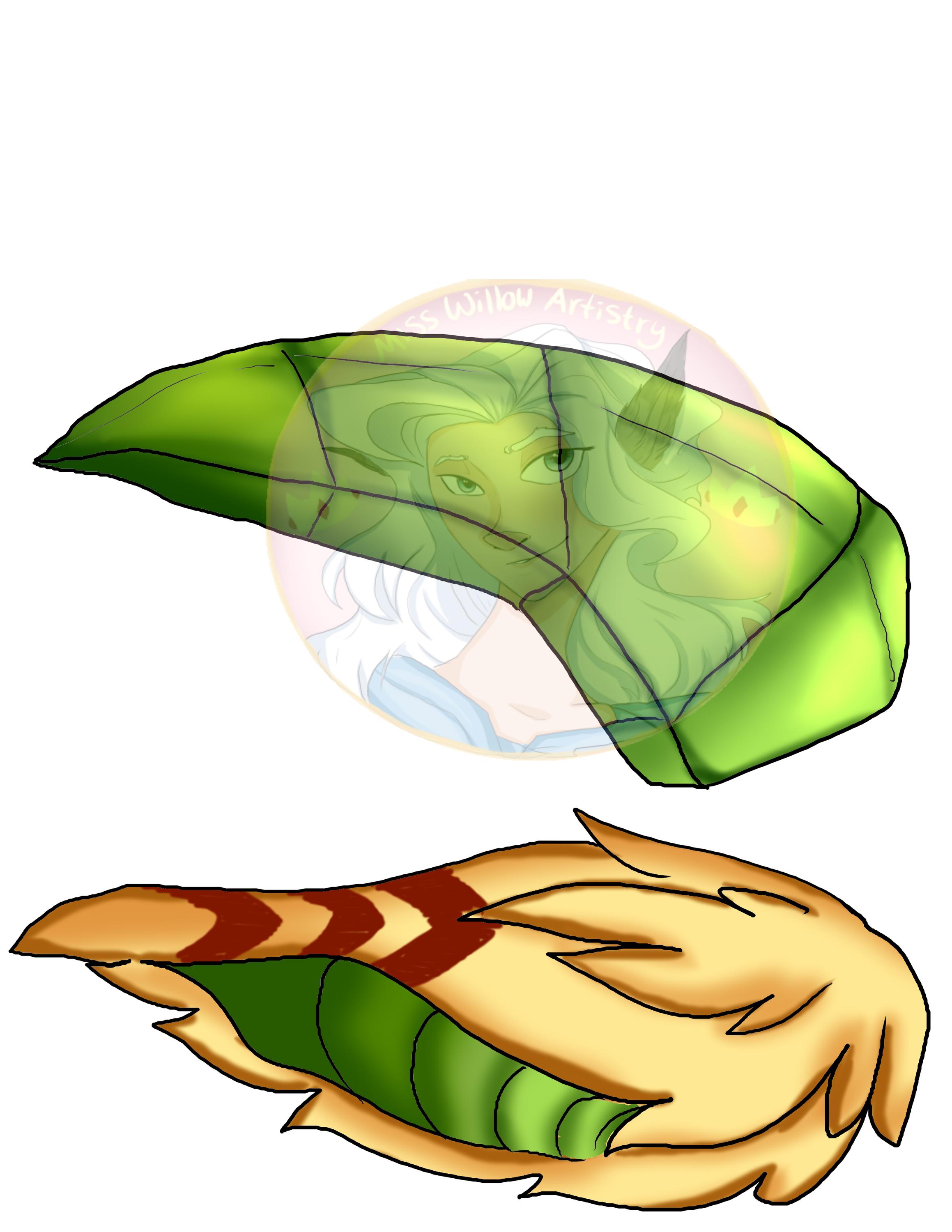 Customizable Color Your Own Printable Paper Dragon Puppet Template Base ...