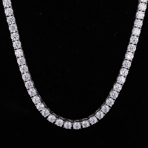 Real Diamond Necklace - Etsy