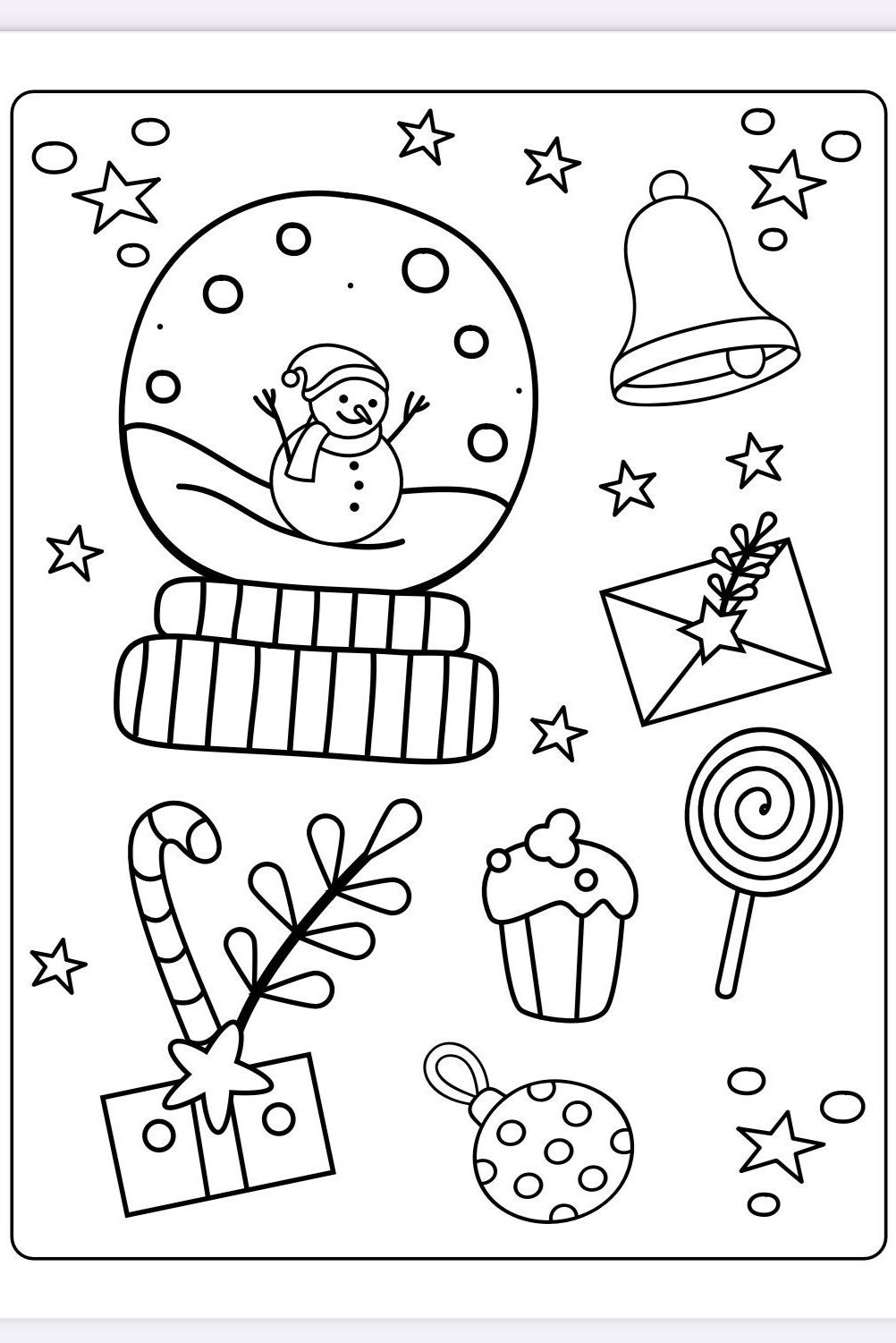 Christmas Colouring in Book - Downloadable - Printable - 100 Pages ...