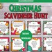 Christmas Scavenger Hunt for Kids | Christmas Printable Games for Kids ...