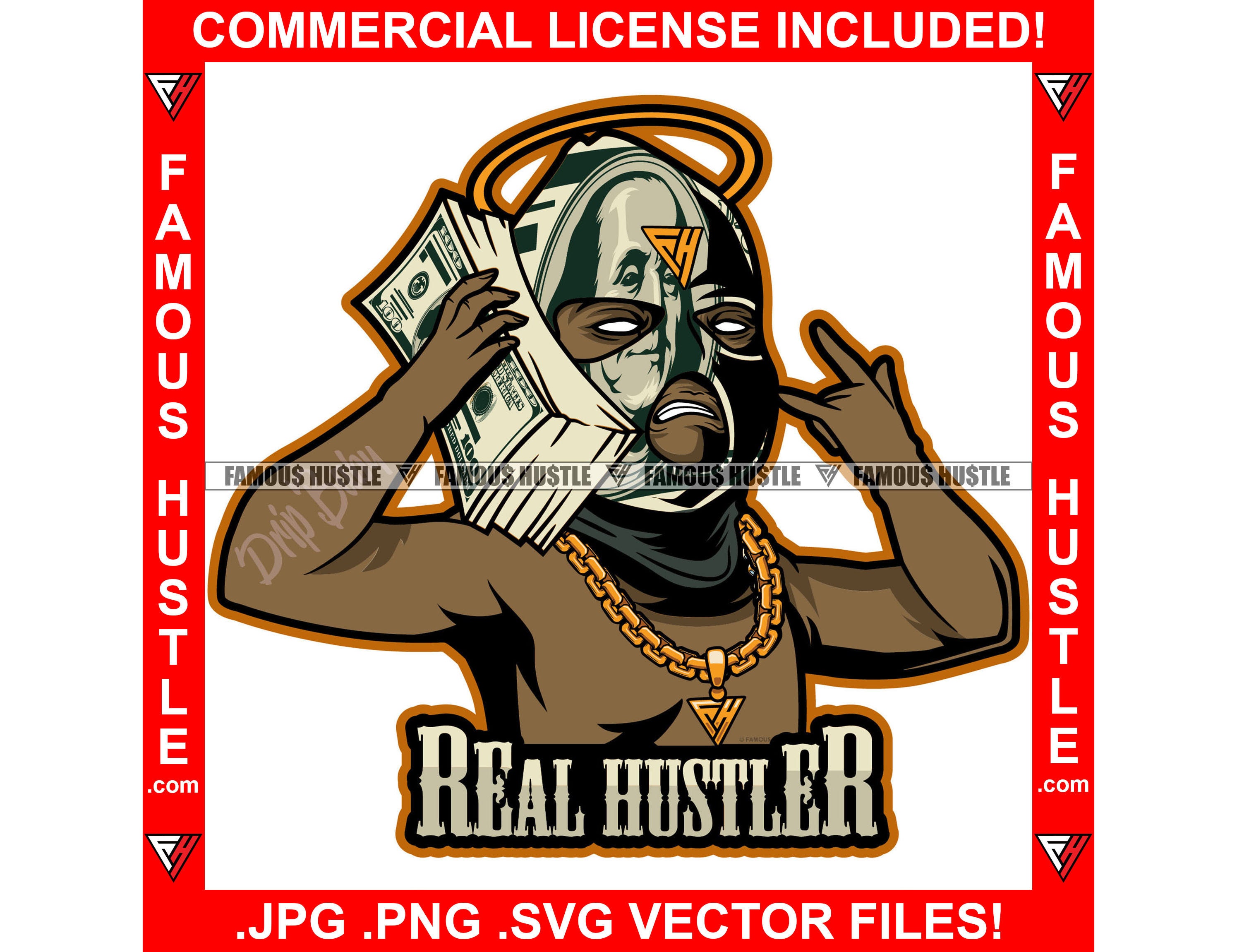 Craft Supplies & Tools Paper, Party & Kids Gangster Baby Money Ski Mask ...