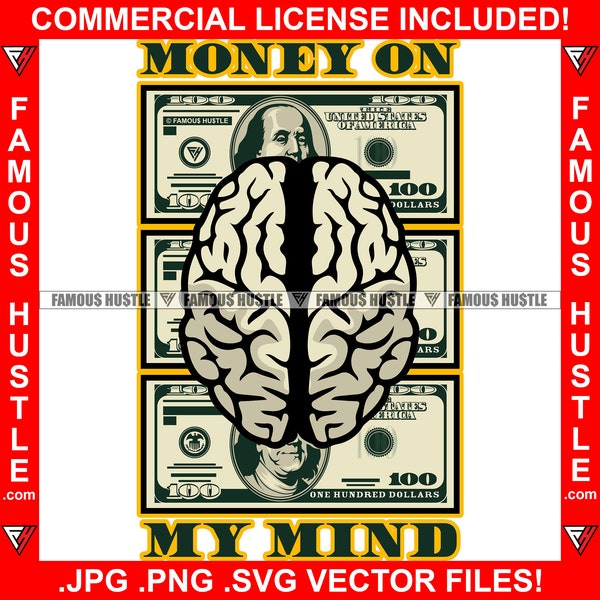 Money on My Mind Svg - Etsy