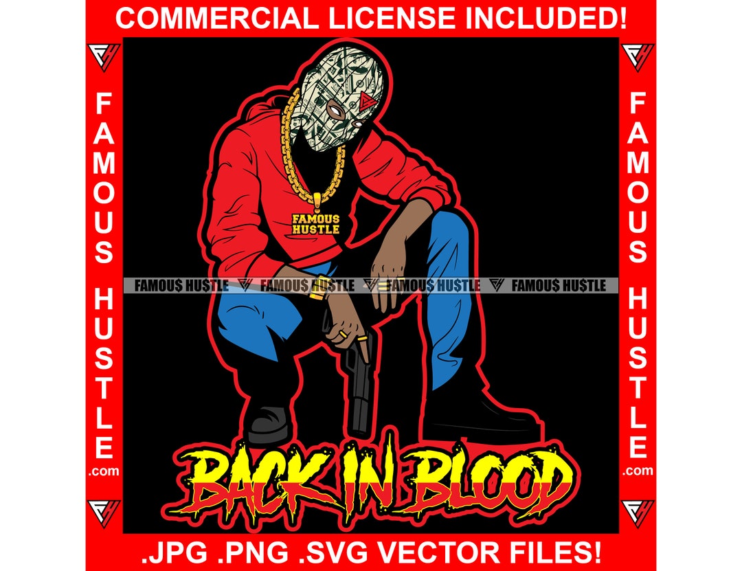 Bad Bitch Sexy Gangster Blood Drinking Trap Machine Cash Money Hustle ...