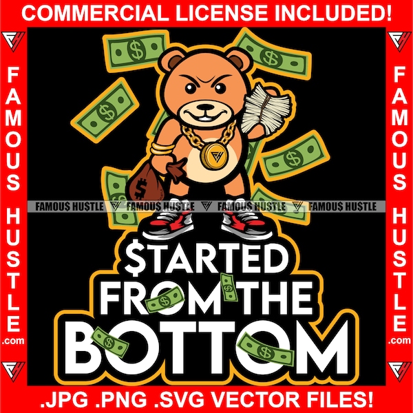 Started From the Bottom Svg - Etsy