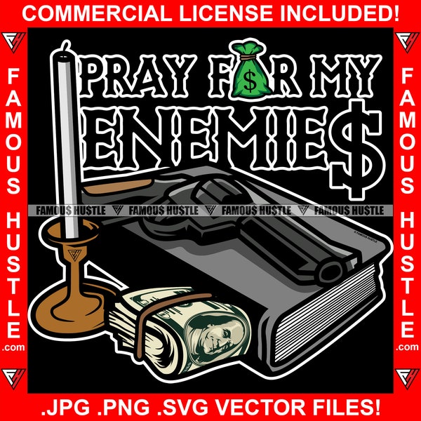 Pray for My Enemies Svg - Etsy